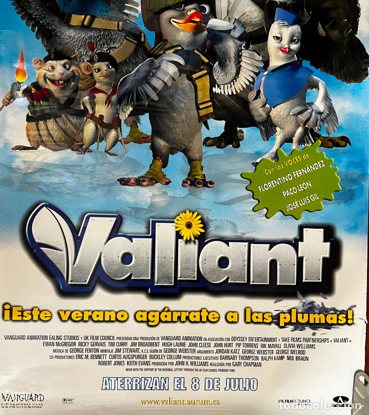 cartel de cine original. película, valiant, agá - Comprar Carteles y ...