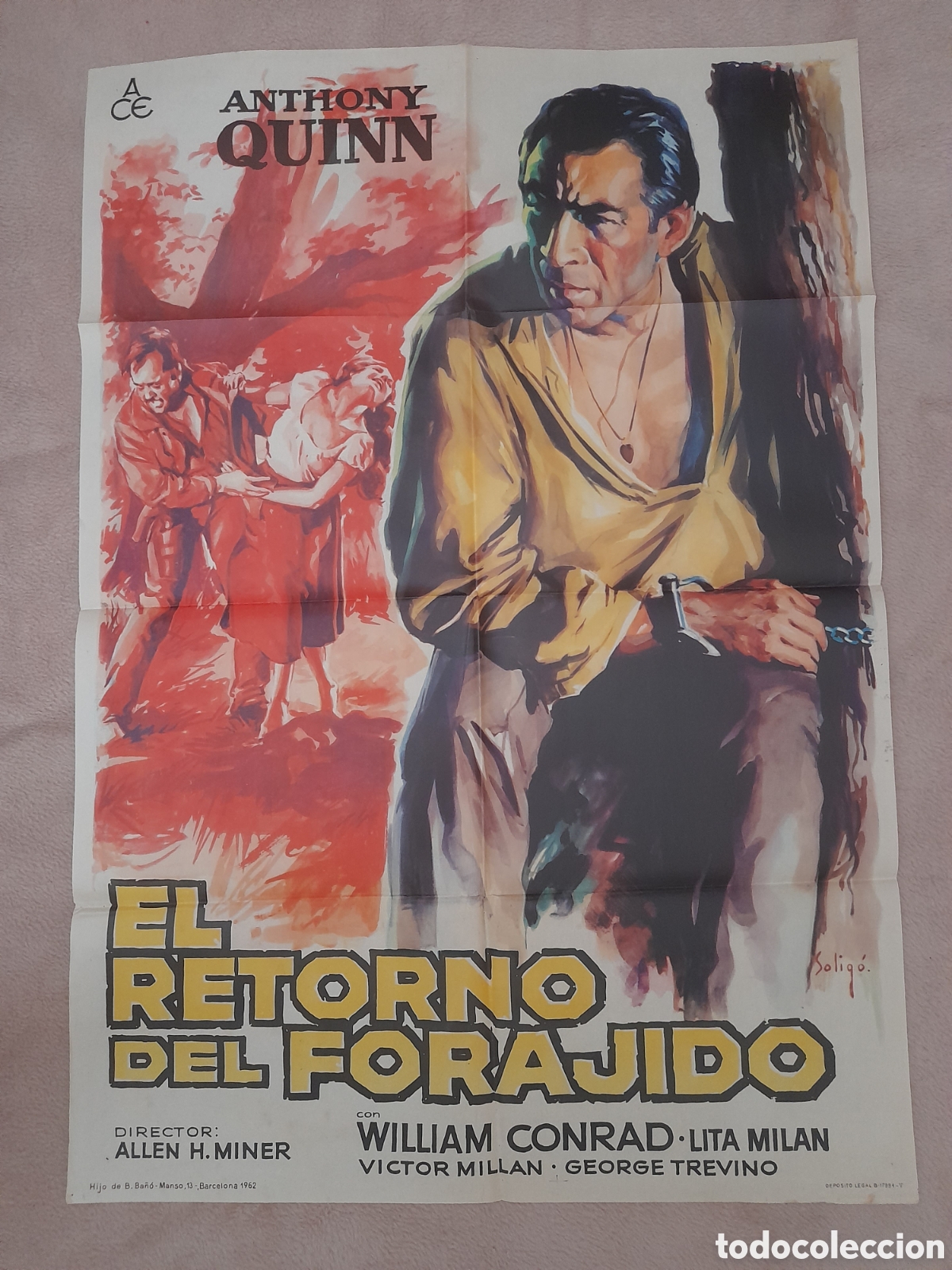 el retorno del forajido ,anthony quinn ,sóligo - Compra venta en ...