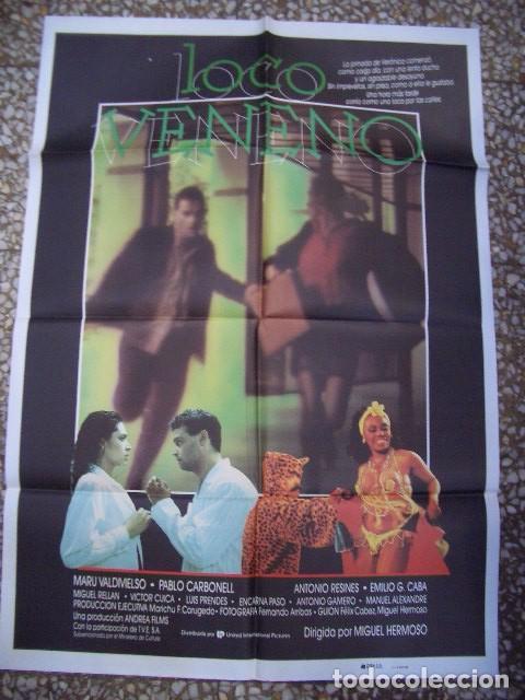 poster original de 70x100cm loco veneno - Compra venta en todocoleccion