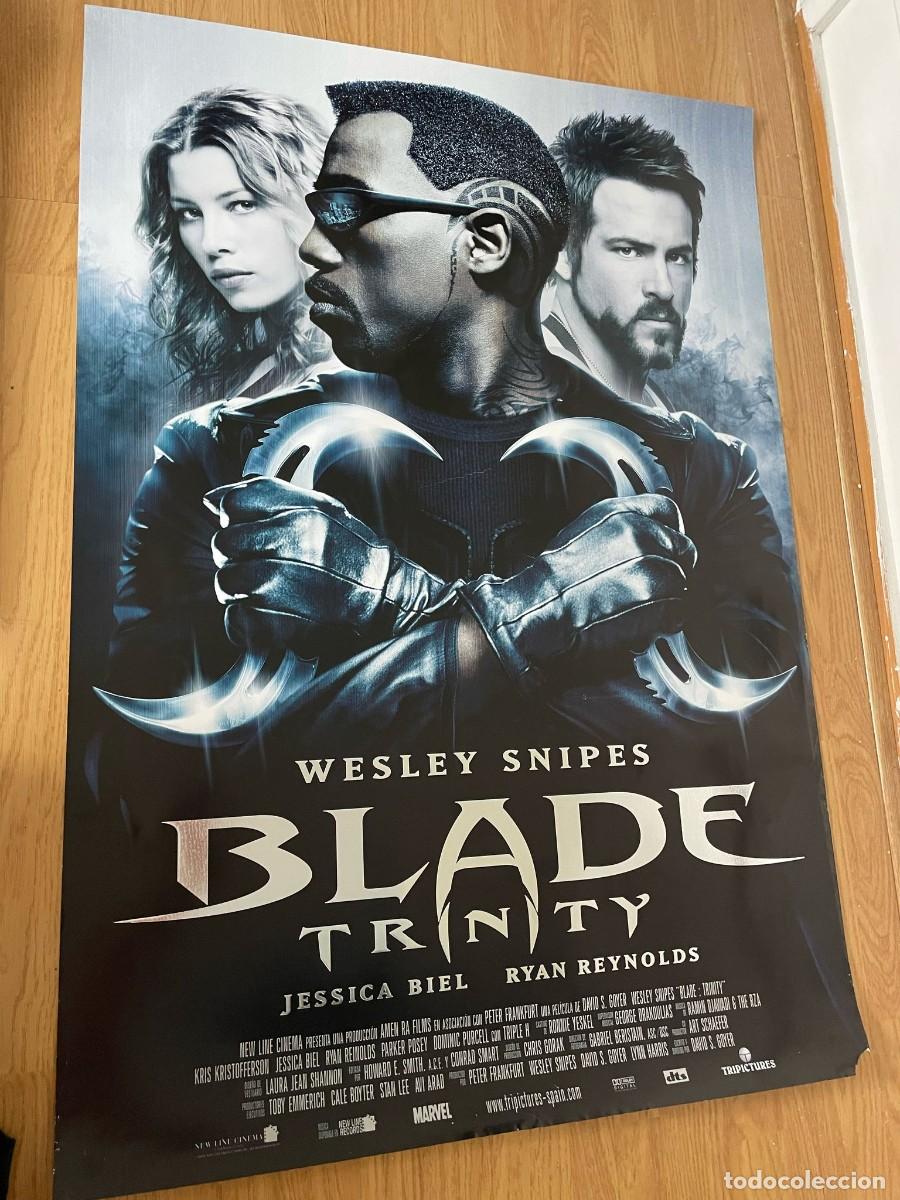 blade trinity poster original - Compra venta en todocoleccion