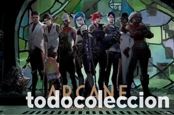 poster arcane - characters in zaun arcade 91.5 - Compra venta en ...