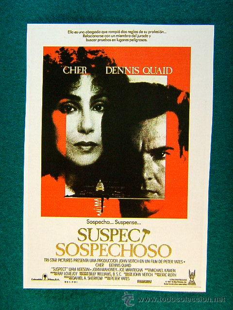 suspect - sospechoso - peter yates - dennis qua - Comprar ...