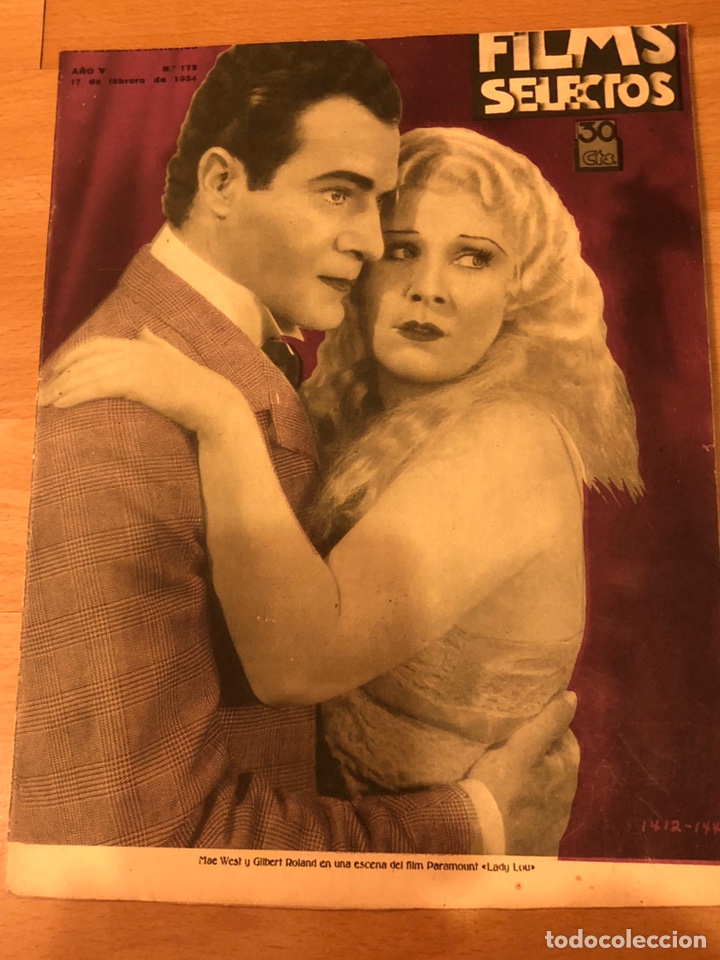 Revista Films Selectos Febr 1934 Mae Westbrigi Comprar Revistas De 0283