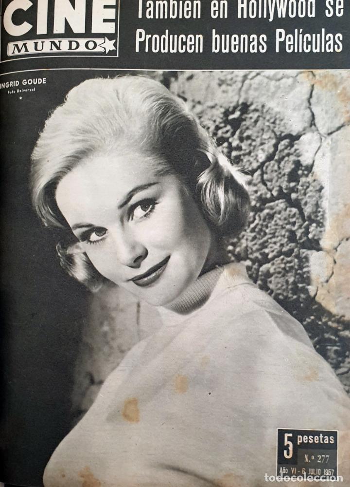 revista cine mundo 1957 ingrid goude yul brynne - Comprar Revistas de ...