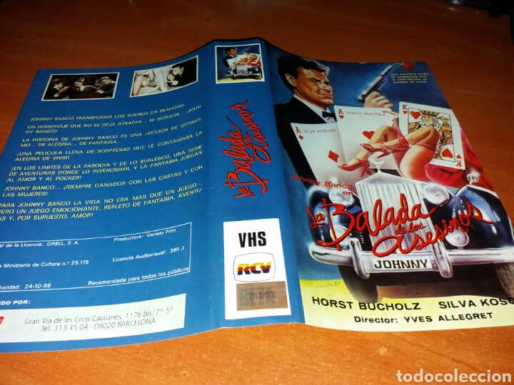 caratula vhs- la balada de los asesinos- - Buy Other cinema ...