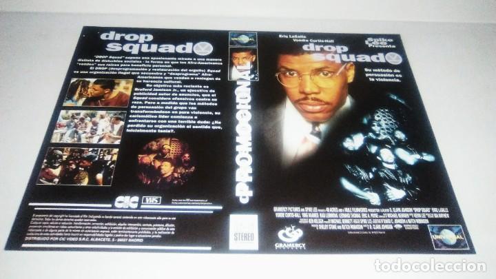 carátula vhs • drop squad - Comprar en todocoleccion - 343306313