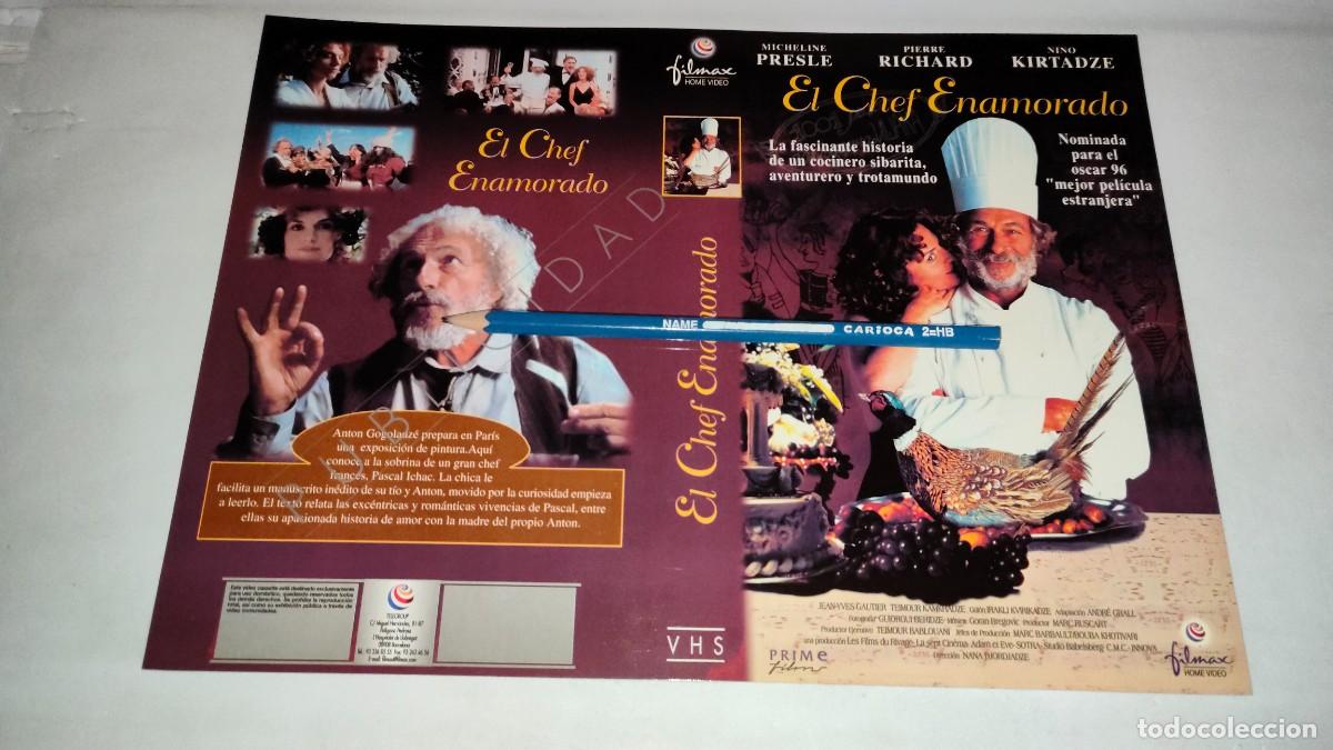carátula vhs • el chef enamorado - Compra venta en todocoleccion