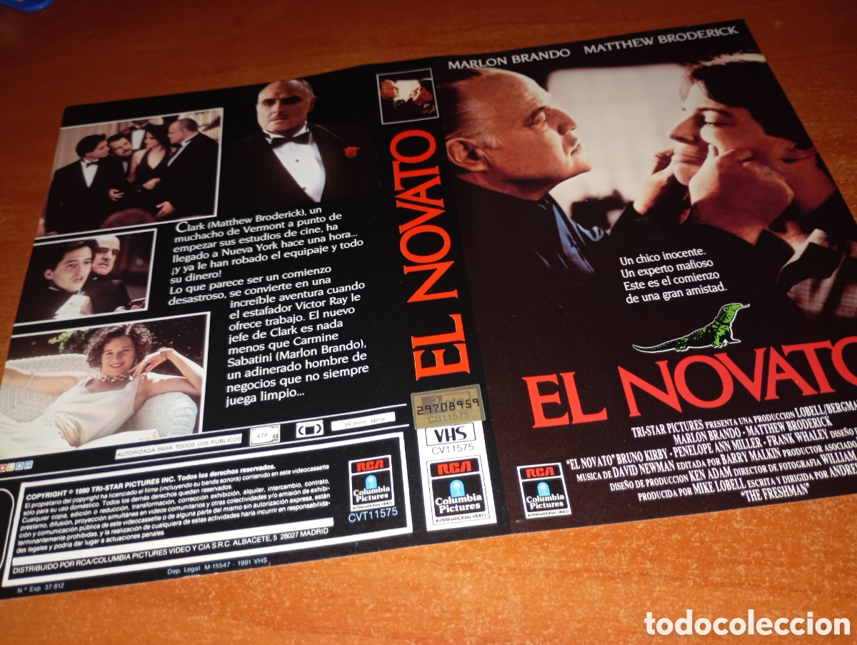 carátula vhs- el novato - Buy Other cinema collectibles on todocoleccion