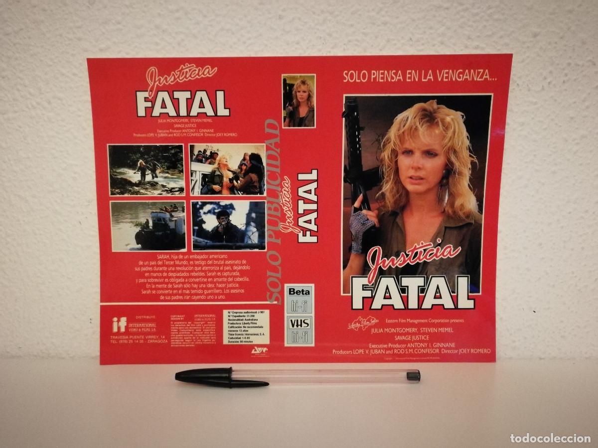caratula original -a4- justicia fatal - archivo - Buy Other cinema ...