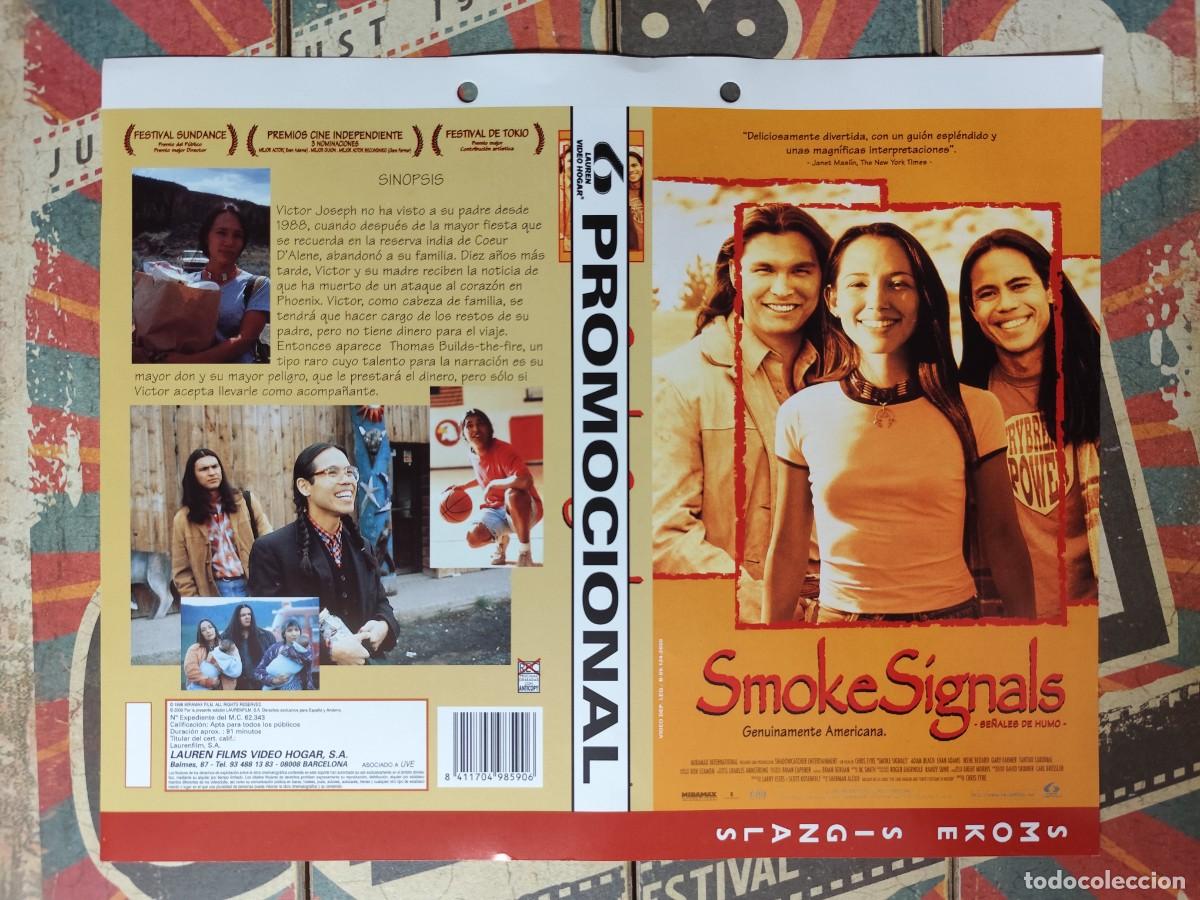 carátula vhs smoke signals - Compra venta en todocoleccion