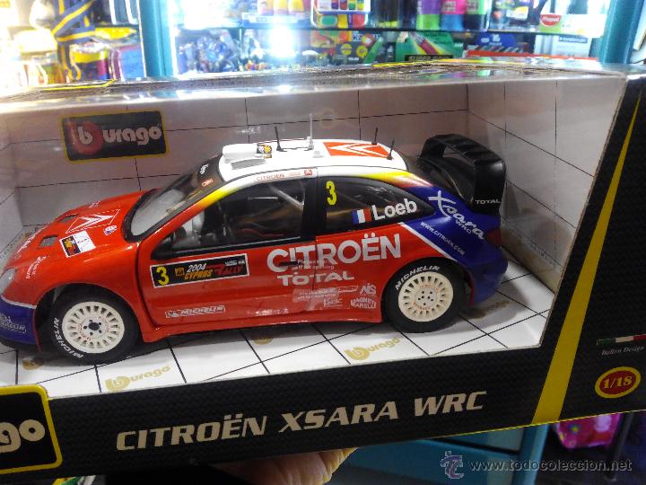 burago. citroen xsara wrc. 1:18. nuevo, descata - Comprar Coches a ...