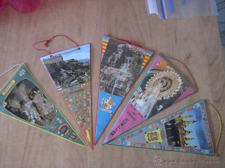 banderines,lote 5 banderines de diversas ciudad - Comprar Banderines ...