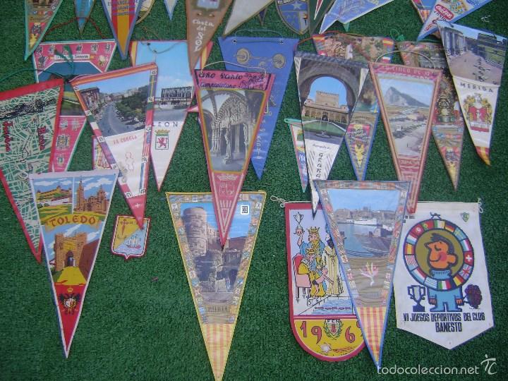 lote de banderines antiguos de ciudades . - Comprar Banderines antiguos ...