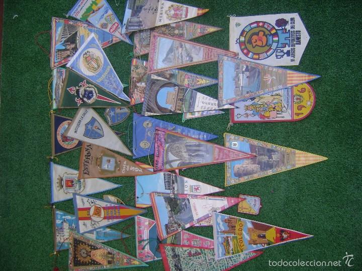 lote de banderines antiguos de ciudades . - Comprar Banderines antiguos ...