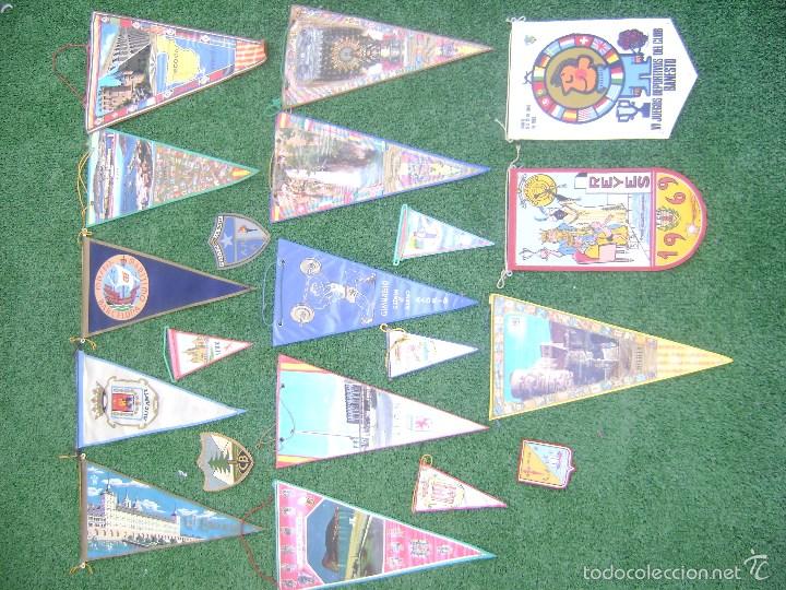 lote de banderines antiguos de ciudades . - Comprar Banderines antiguos ...