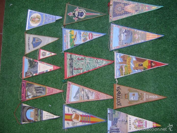 lote de banderines antiguos de ciudades . - Comprar Banderines antiguos ...