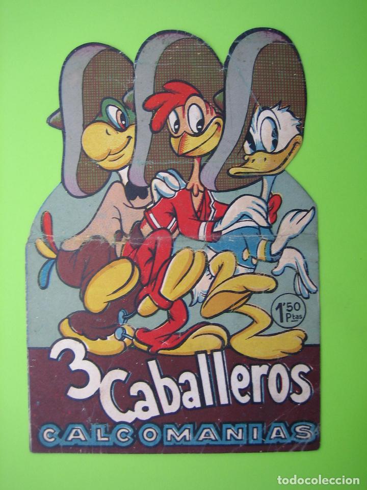 programa de cine. 3 caballeros. calcomanias - Compra venta en todocoleccion