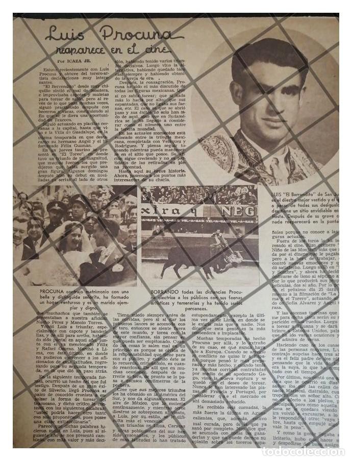 afiche antiguo luis procuna reaparece en cine 1 - Compra venta en ...