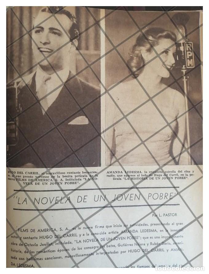 afiche retro hugo del carril y amanda ledezma 1 - Compra venta en ...