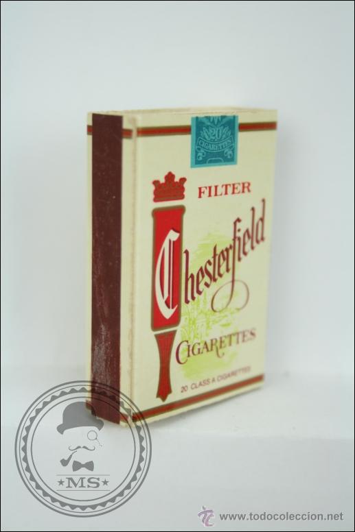 caja de cerillas - paquete de tabaco chesterfie - Comprar Cajas de ...
