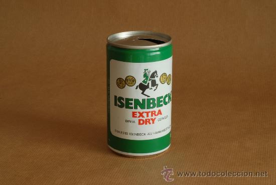 lata de cerveza isenbeck. alemana. vacía. - Compra venta en todocoleccion