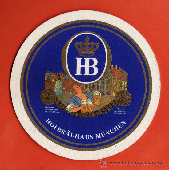 posavasos - cerveza - hb - münchner kindl / wei - Comprar Coleccionismo ...