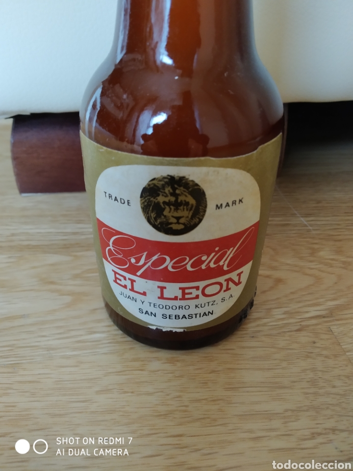 botella de cerveza el león etiqueta - Comprar Coleccionismo de Cervezas ...
