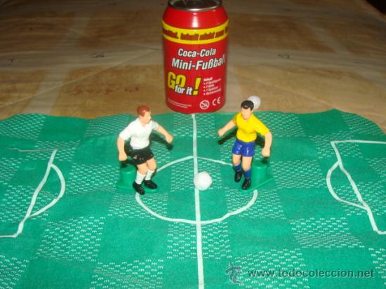 mini fútbol de coca cola. jugadores, campo y ba - Comprar Coleccionismo ...