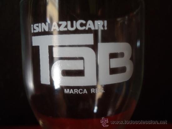 antiguo vaso refresco tab años '80 coca-cola - Comprar Coleccionismo de ...