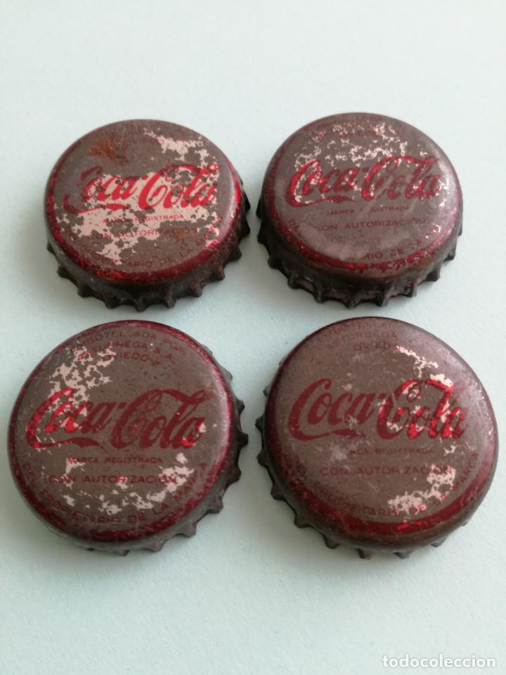 cuatro antiguas chapas de coca cola originales - Buy Collectibles about ...
