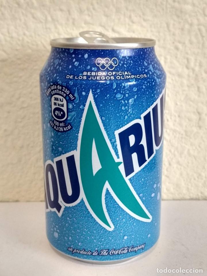 bote - lata acuarius - la bebida oficial de los - Comprar Coleccionismo ...