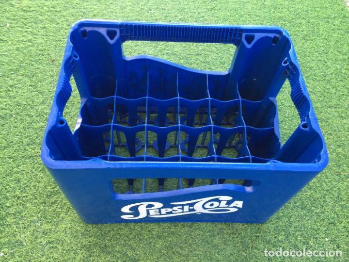 bonita caja vintage de pepsi cola azul de plast - Comprar Coleccionismo ...
