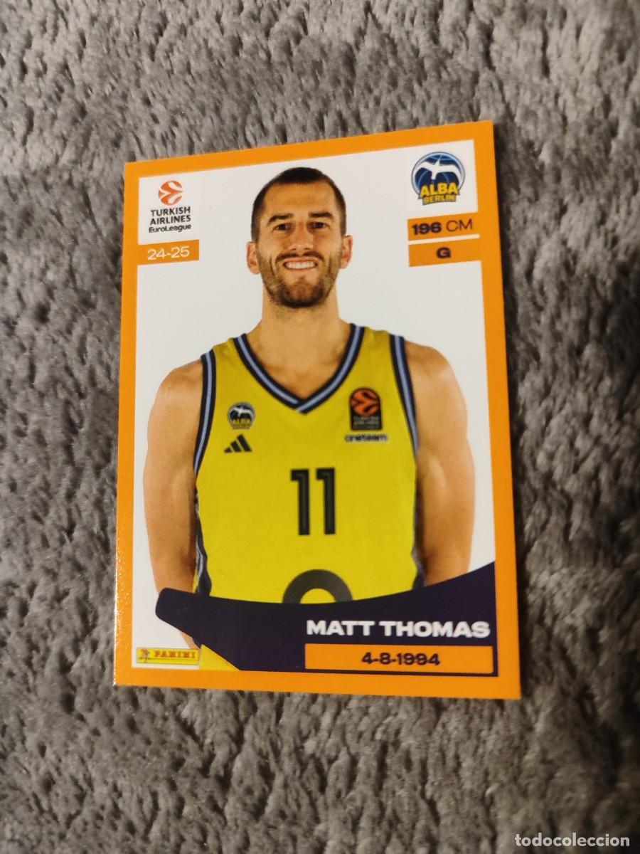 79 matt tomas - alba berlin euroleague 2024 2 - Compra venta en ...