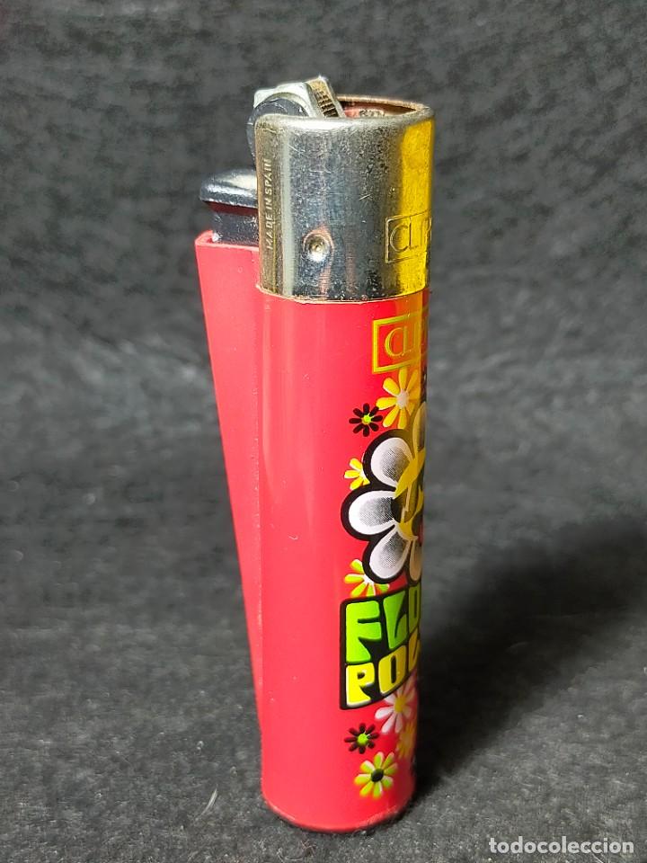 mechero clipper rojo flower power margarita con - Comprar Mecheros ...
