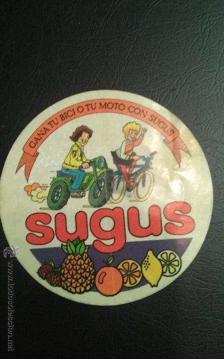 pegatina adhesiva publicitaria sugus - suchard - Comprar Pegatinas ...
