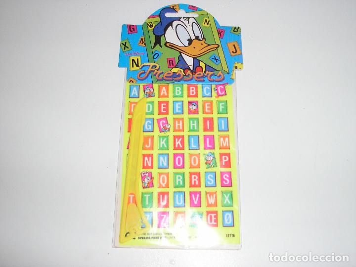 donald letras disney pressers antiguas calcoman - Compra venta en ...