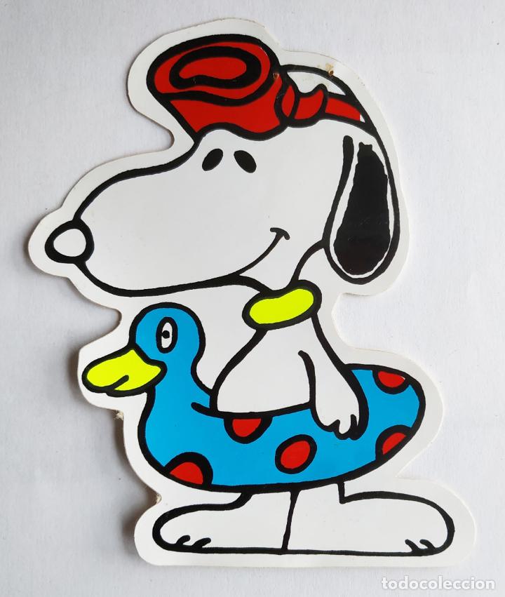antigua pegatina snoopy , playa , piscina , con - Comprar Pegatinas ...