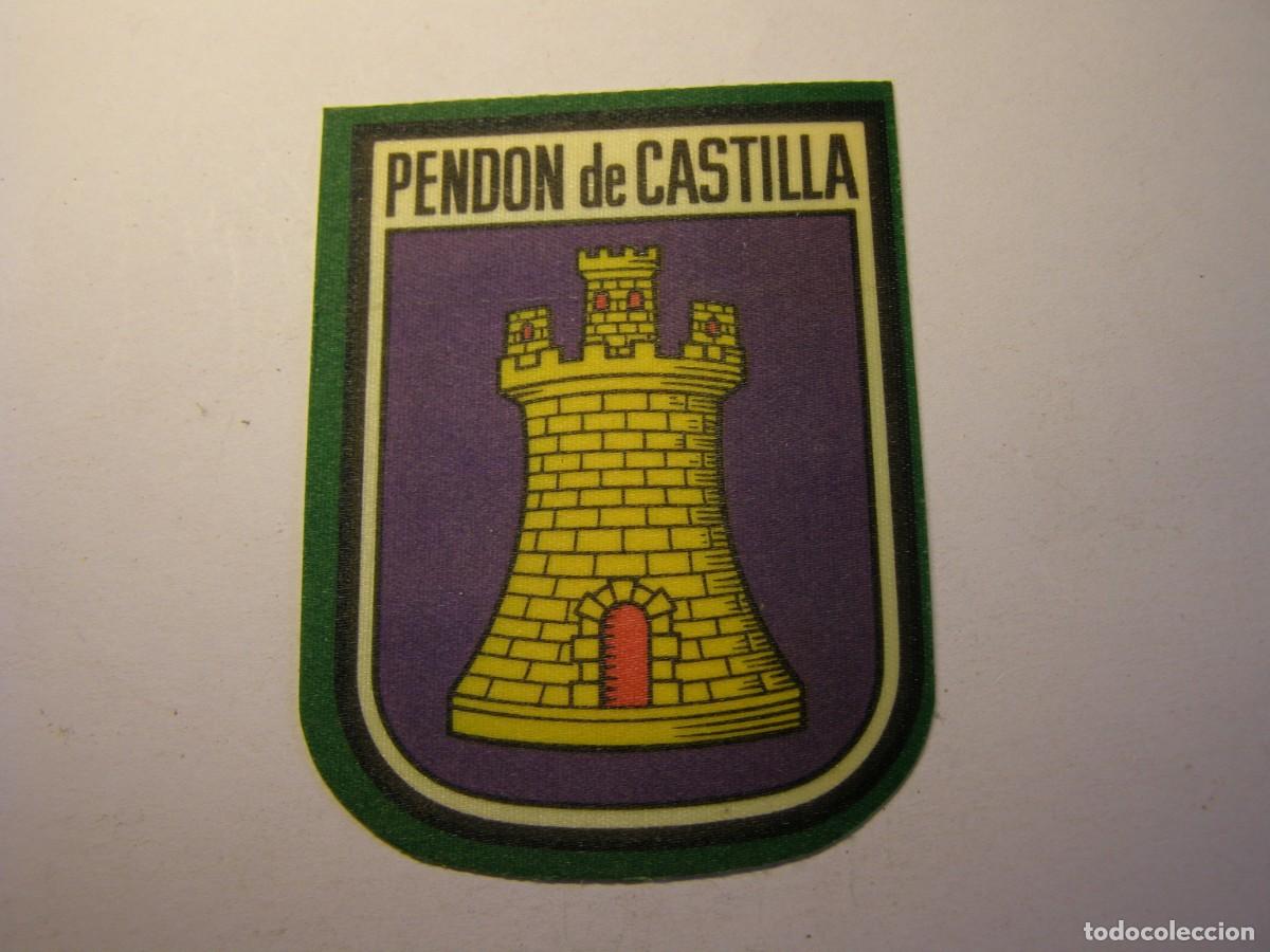 pegatina de tela, pendon de castilla. años 80. - Compra venta en ...