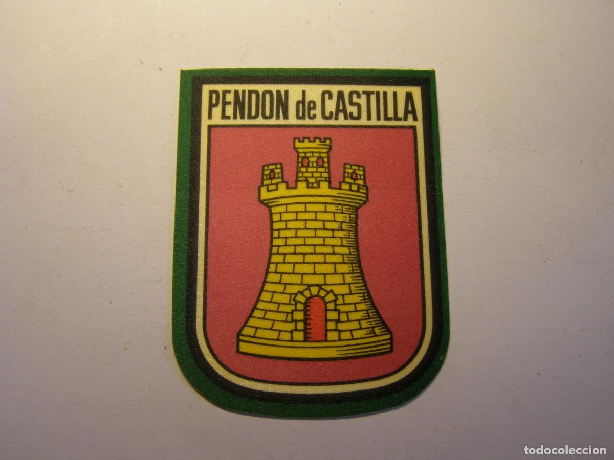 pegatina de tela, pendon de castilla. años 80. - Compra venta en ...