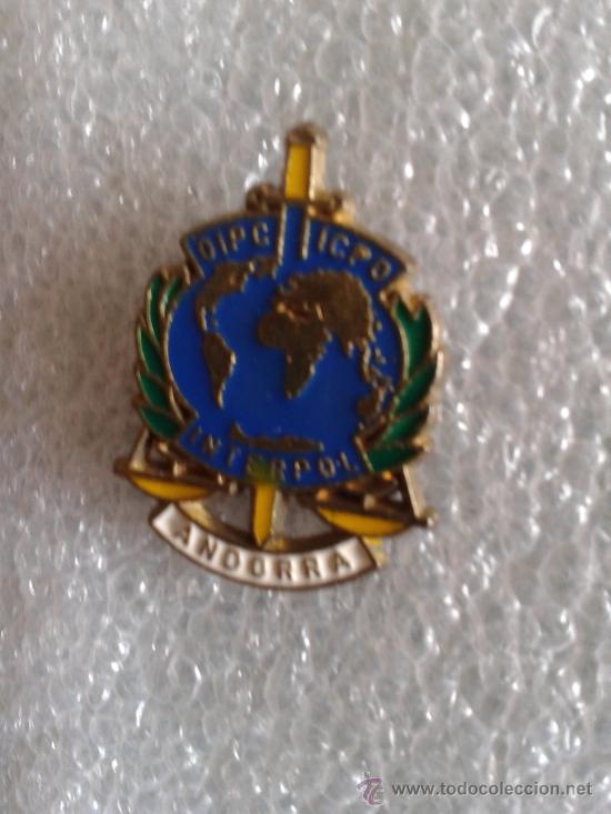 pin interpol policía internacional rama del pri - Comprar Pins antiguos ...