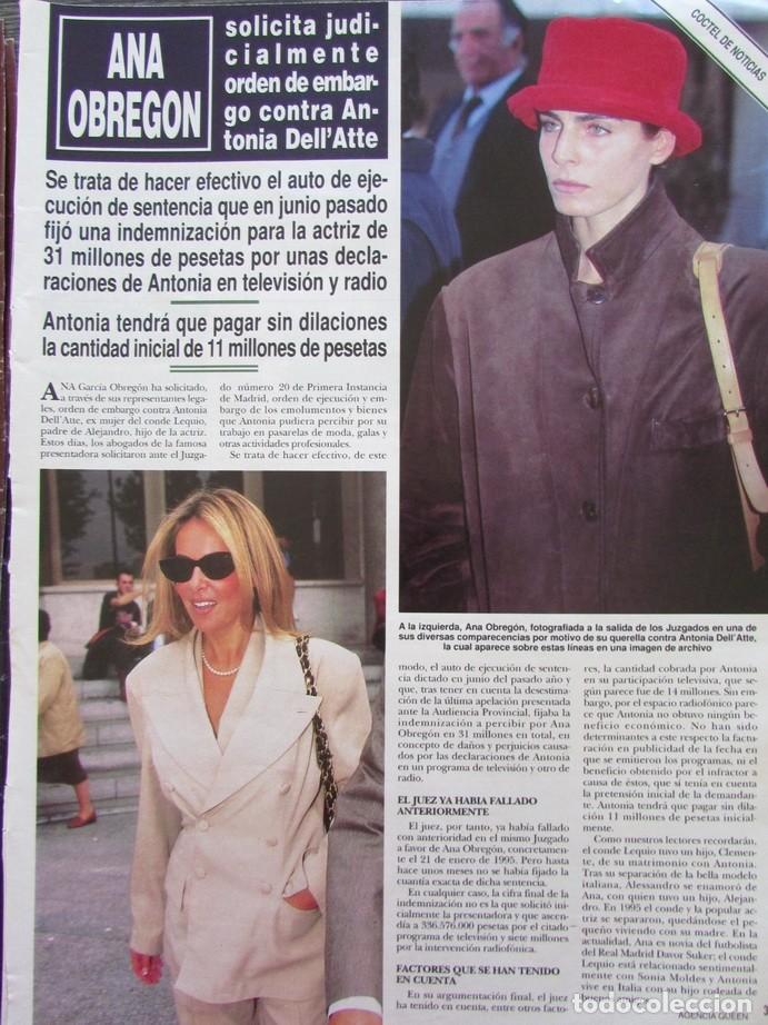 recorte revista hola nº 2790 1998 ana obregon, - Comprar Revista Hola ...