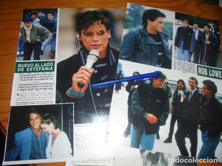 recorte : rob lowe de nuevo con estefania de mo - Comprar Revista Hola ...