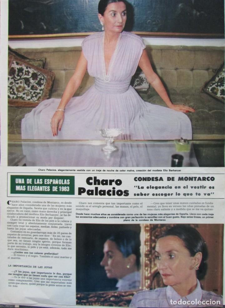recorte revista hola nº 2068 1984 charo palacio - Comprar Revista Hola ...