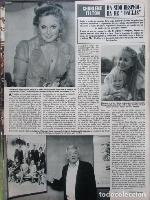 recorte revista hola n.º 2102 1984 charlene til - Compra venta en ...
