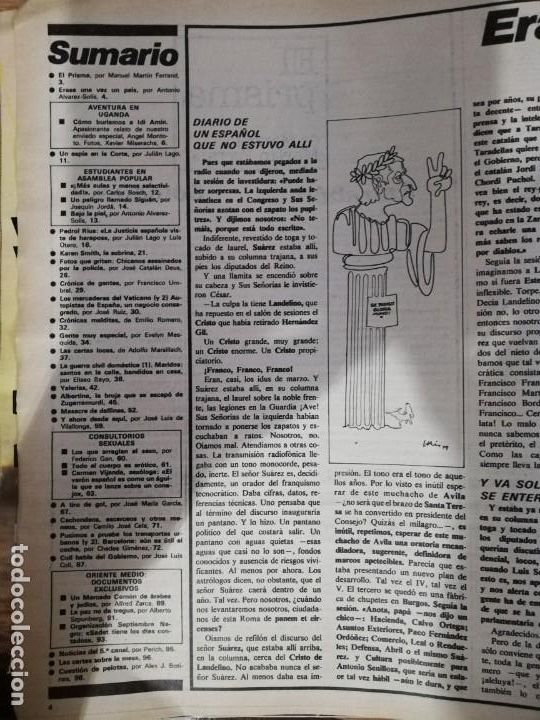interviu n° 151. pedrol rius. saporta. álbum de - Comprar Revista ...