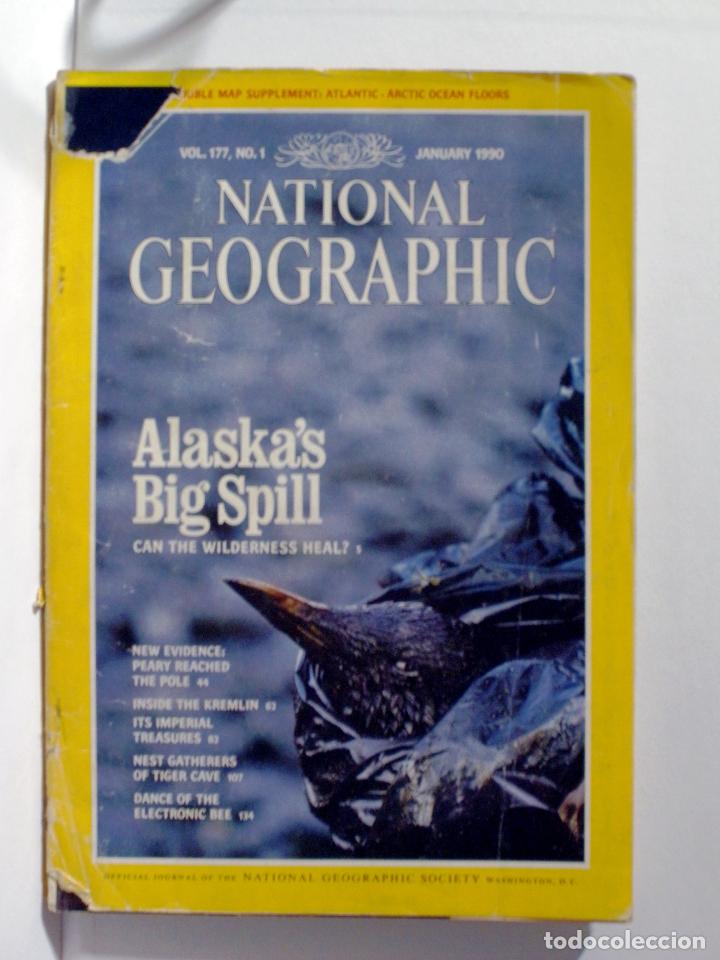 national geographic - january 1990 - alaska big - Comprar National ...