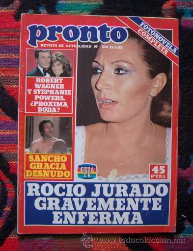 revista pronto / rocio jurado, massiel, mari tr - Comprar Revista ...