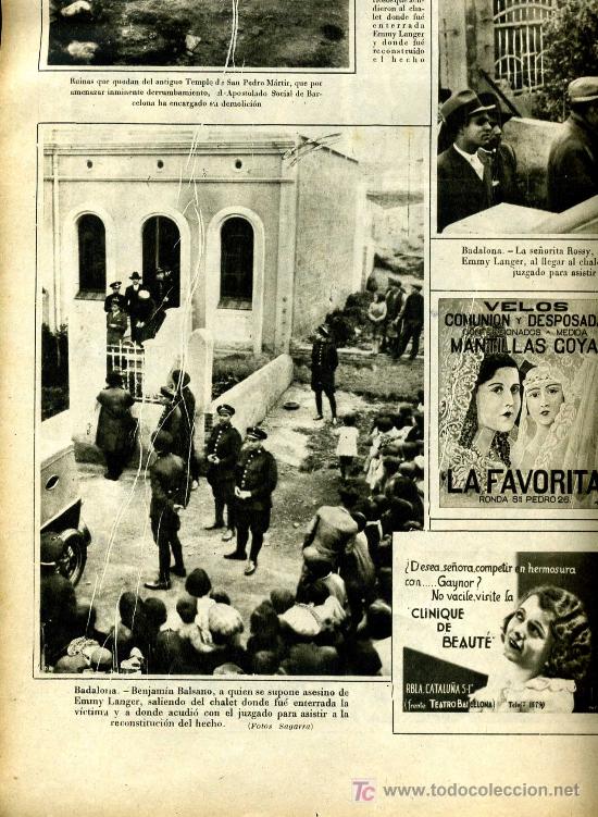 la vanguardia año 1932 asesinato de emmy langer - Compra venta en ...