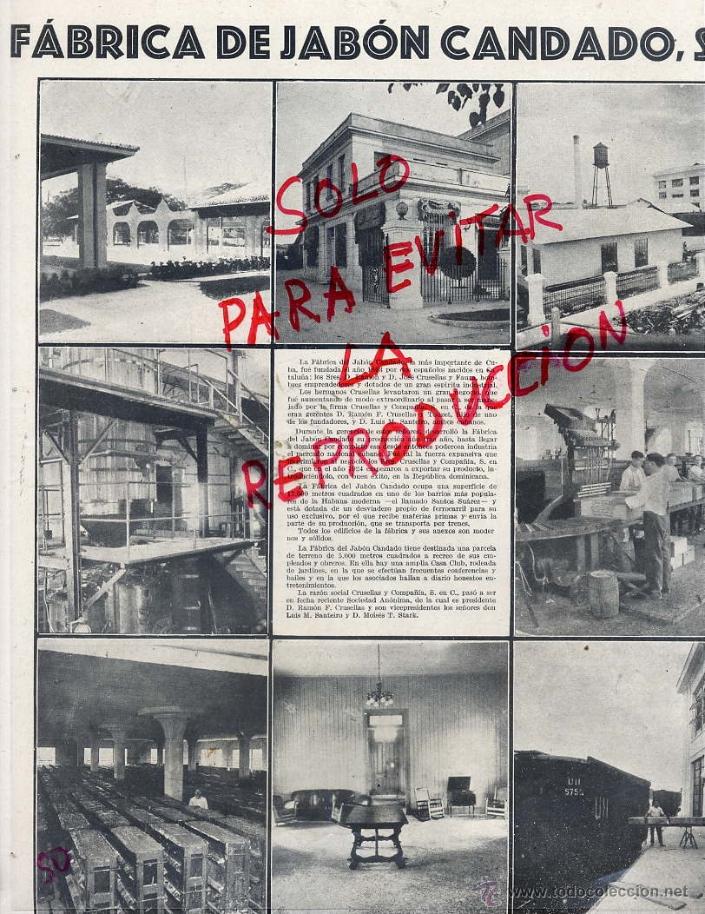 cuba 1929 fabrica jabon candado s.a. vistas hoj - Compra venta en ...