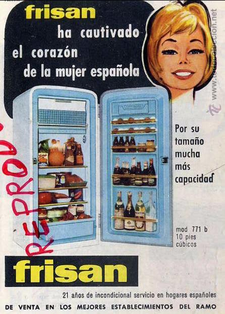 frigorifico frisan 1961 hoja librito - Compra venta en todocoleccion